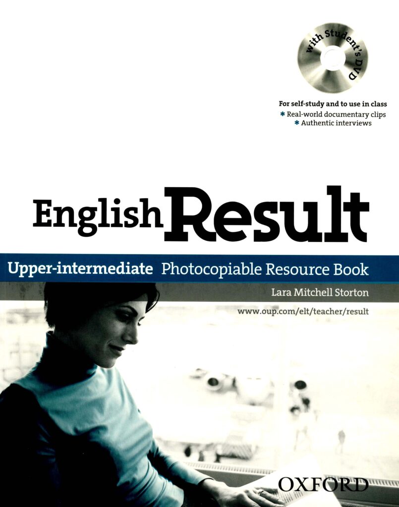 [Sách] Oxford English Result Upper-Intermediate Photocopiable Resource ...