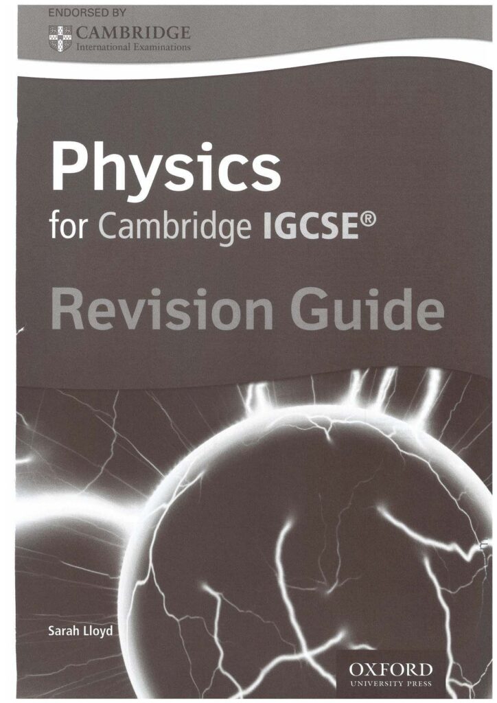 [Sách] Oxford Physics for Cambridge IGCSE Revision Guide – Sách giấy ...