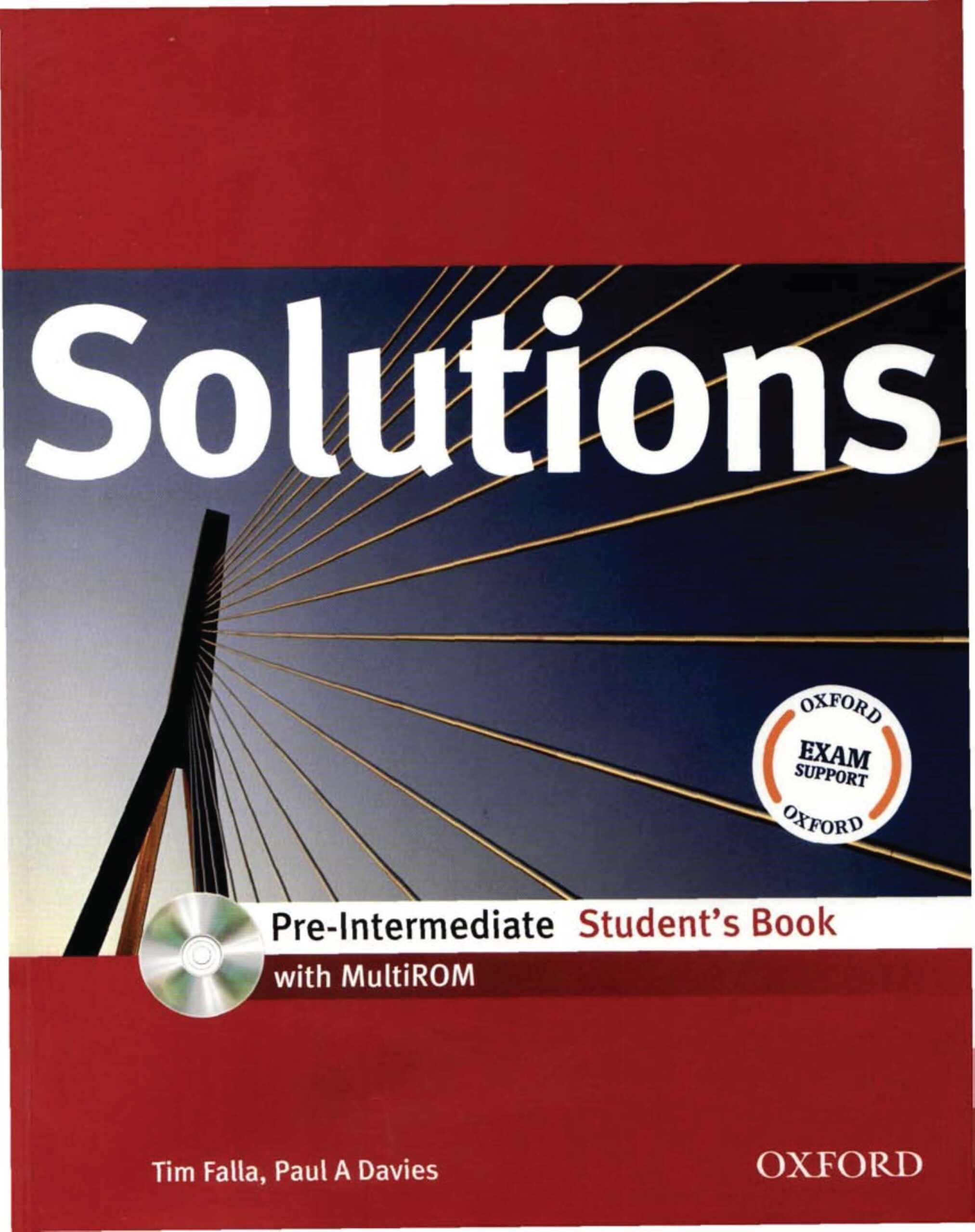 [Sách] Oxford Solutions Pre-Intermediate Student’s Book ( 1st Edition ...