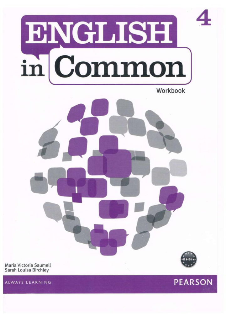 [Sách] Pearson English in Common level 4 Workbook – Sách giấy gáy xoắn - Sách Tiếng Anh Sài Gòn