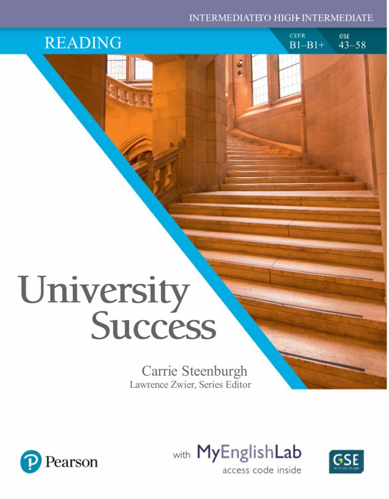[Sách] Pearson University Success Intermediate to High-Intermediate ...