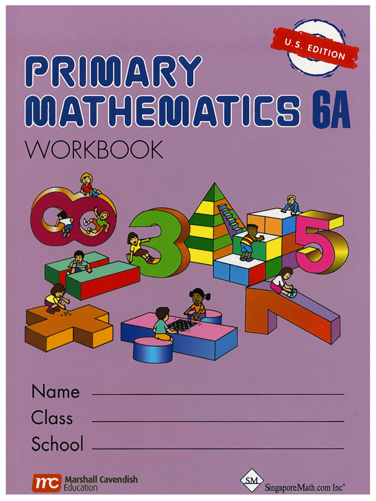 [Sách] Primary Mathematics 6A Workbook – Sách giấy gáy xoắn - Sách ...