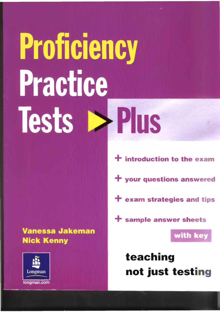 [Sách] Proficiency Practice Tests Plus with key – Sách gáy xoắn - Sách ...