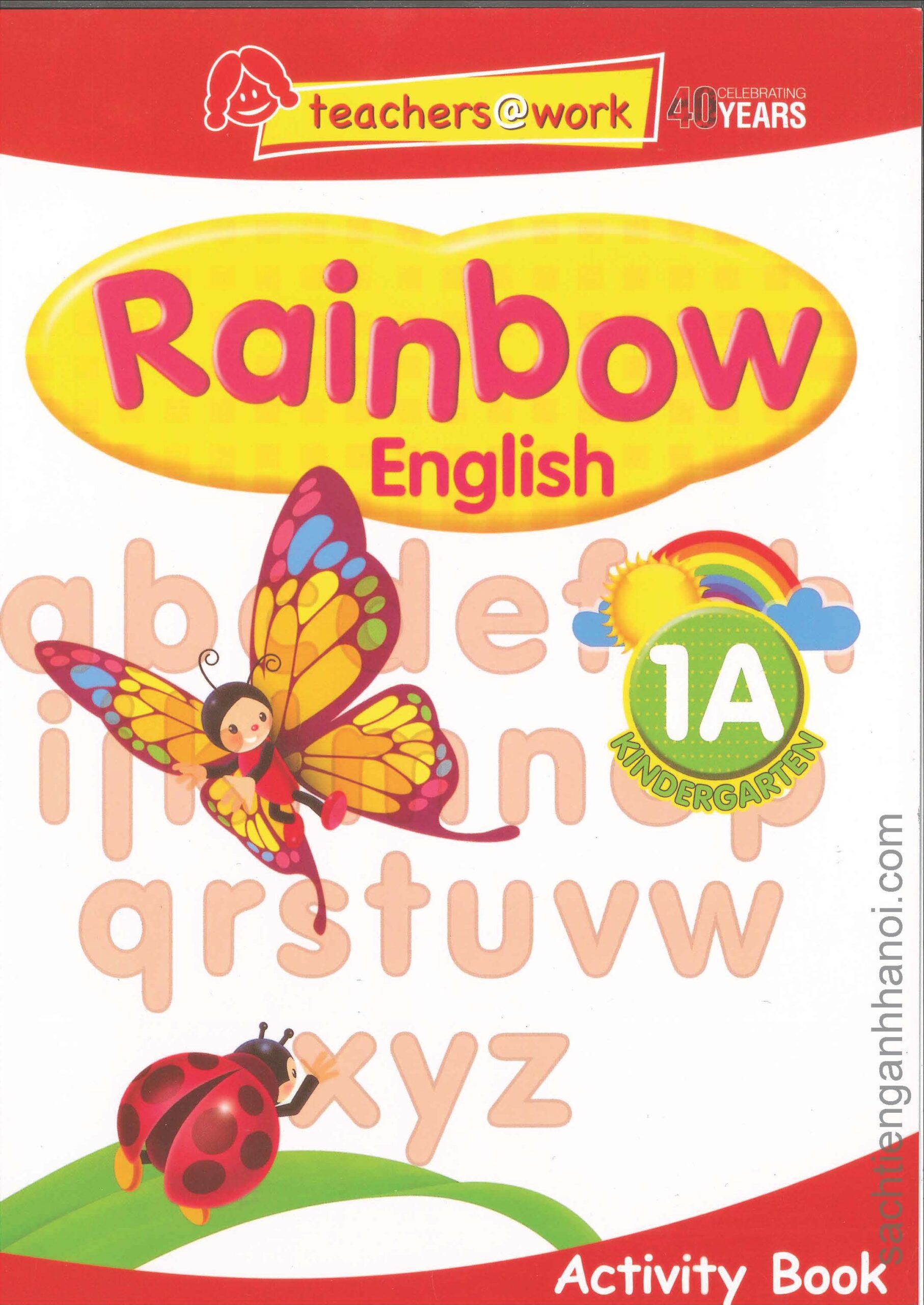 [Sách] Rainbow English Activity Book – K1A – Sách giấy gáy xoắn - Sách ...