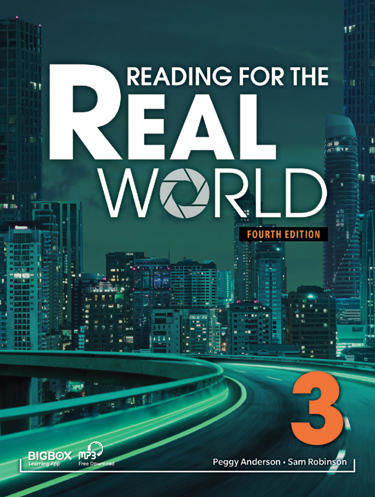 [Sách] Reading for the Real World LEVEL 3 (4th Edition) – Sách giấy gáy ...