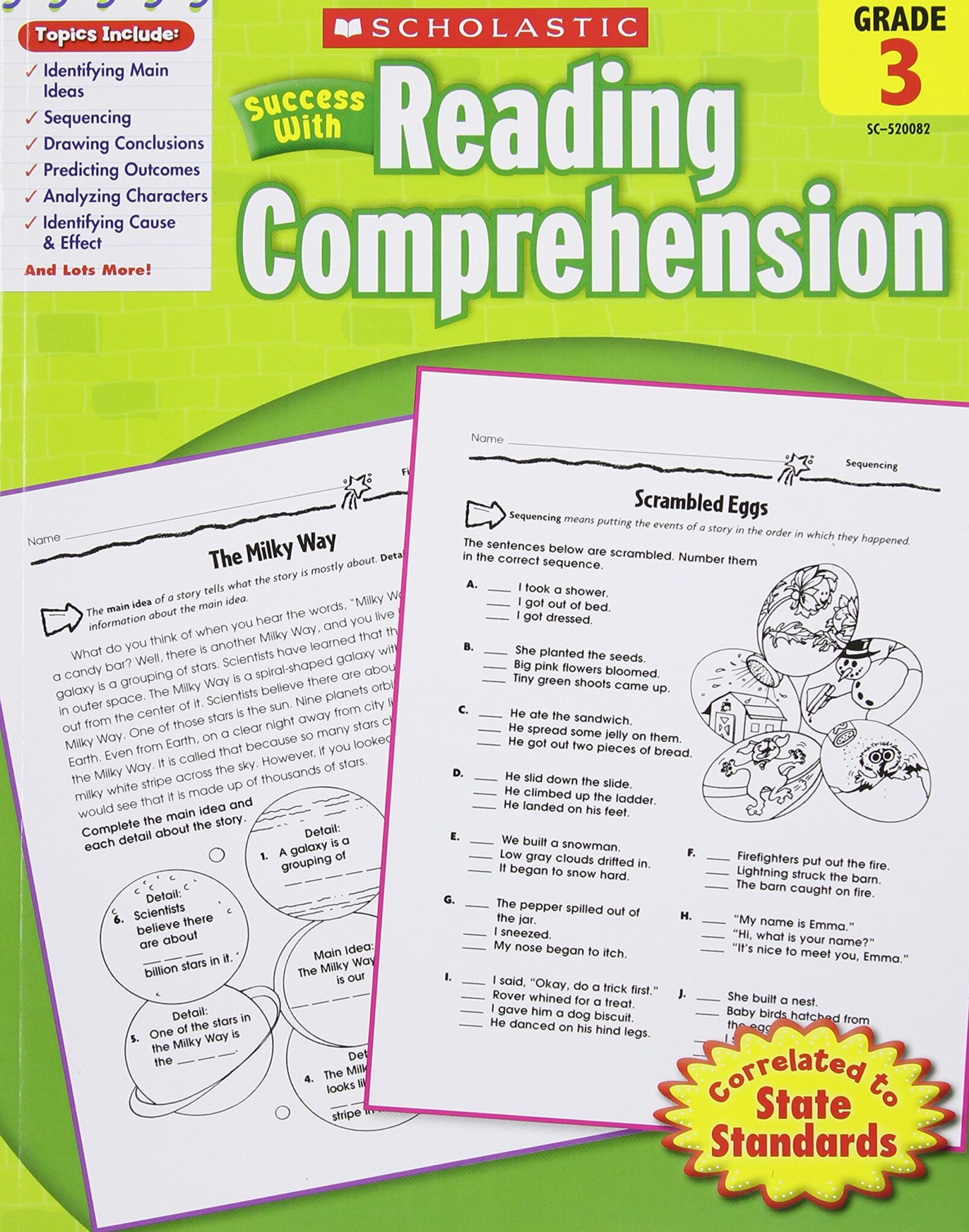 [Sách] Scholastic Success With Reading Comprehension Grade 3 – Sách ...