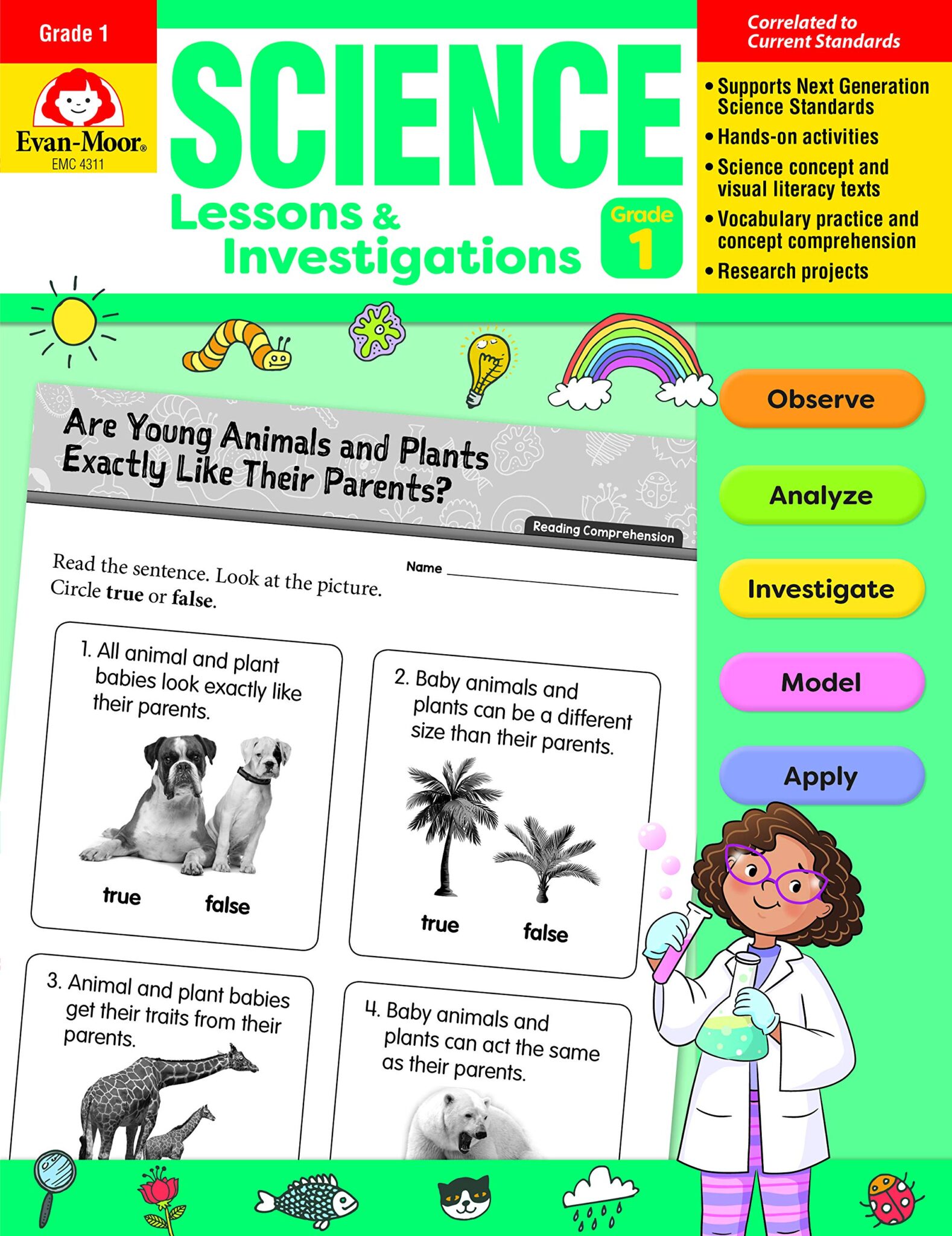 [Sách] Science Lessons and Investigations Grade 1 – Sách giấy gáy xoắn ...