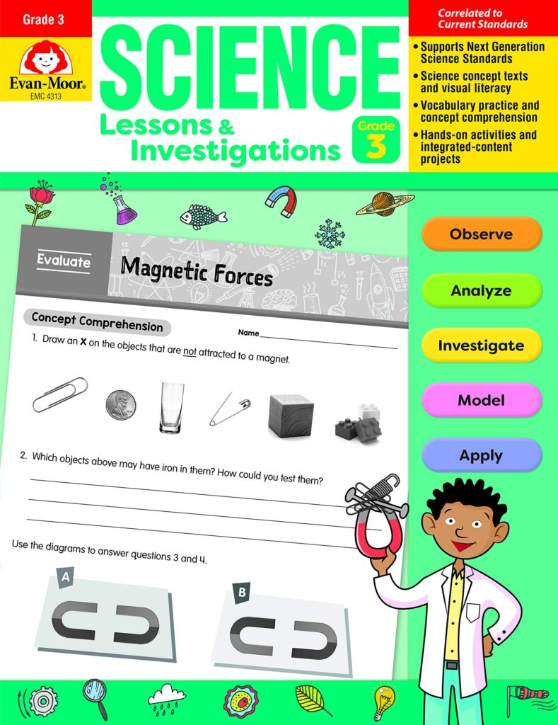 [Sách] Science Lessons and Investigations Grade 3 – Sách giấy gáy xoắn ...