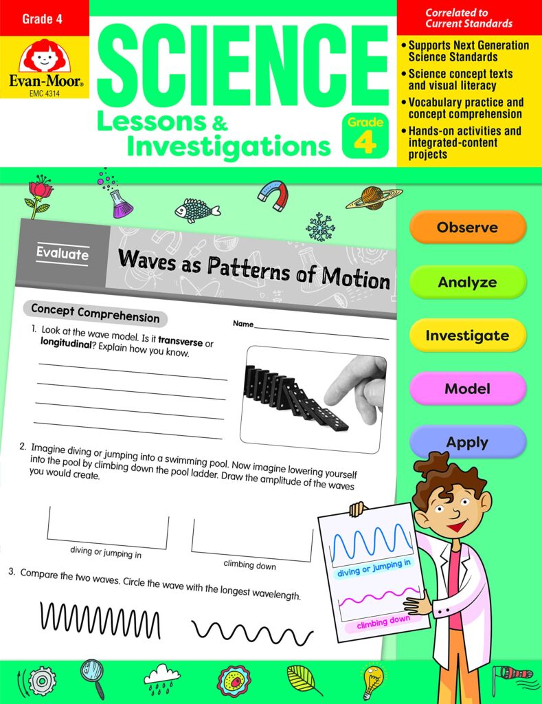 [Sách] Science Lessons and Investigations Grade 4 – Sách giấy gáy xoắn ...