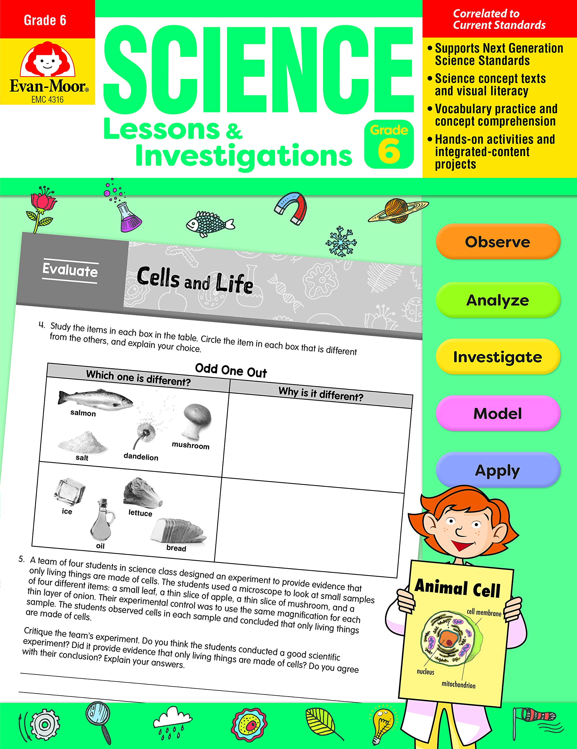 [Sách] Science Lessons and Investigations Grade 6 – Sách giấy gáy xoắn ...