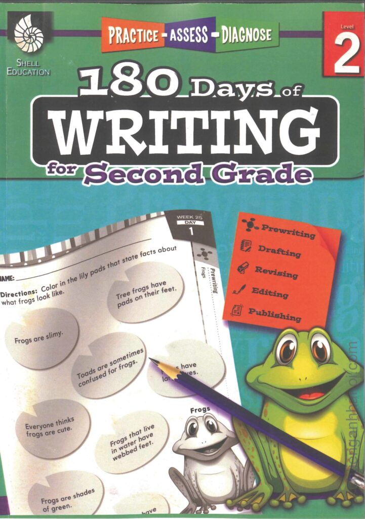 [Sách] Shell Education – 180 Days of Writing for Second Grade (Grade 2 ...