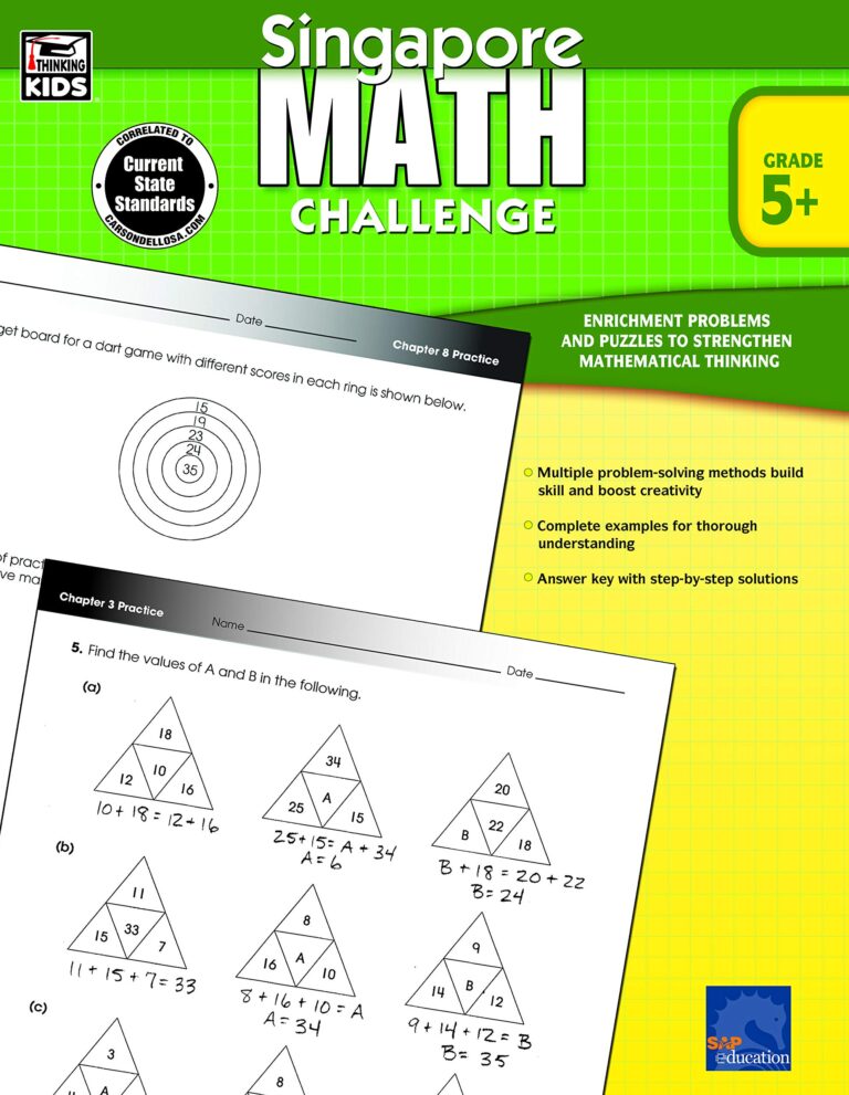 [Sách] Singapore Math Challenge grade 5+ – Sách giấy gáy xoắn - Sách ...