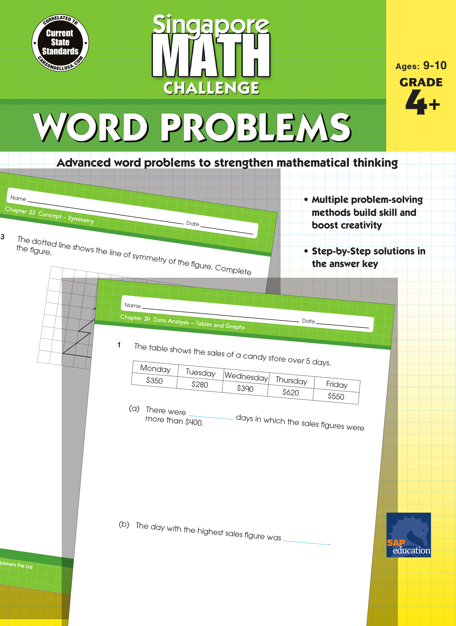 [Sách] Singapore Math Challenge WORD PROBLEMS Grade 4+ (ages : 9-10 ...
