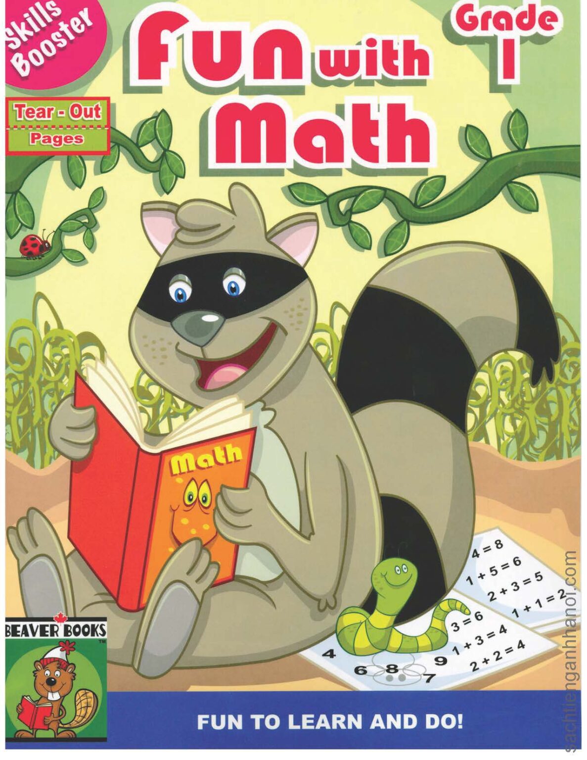 [Sách] Skills Booster – Fun with Math Grade 1 – Sách giấy gáy xoắn ...