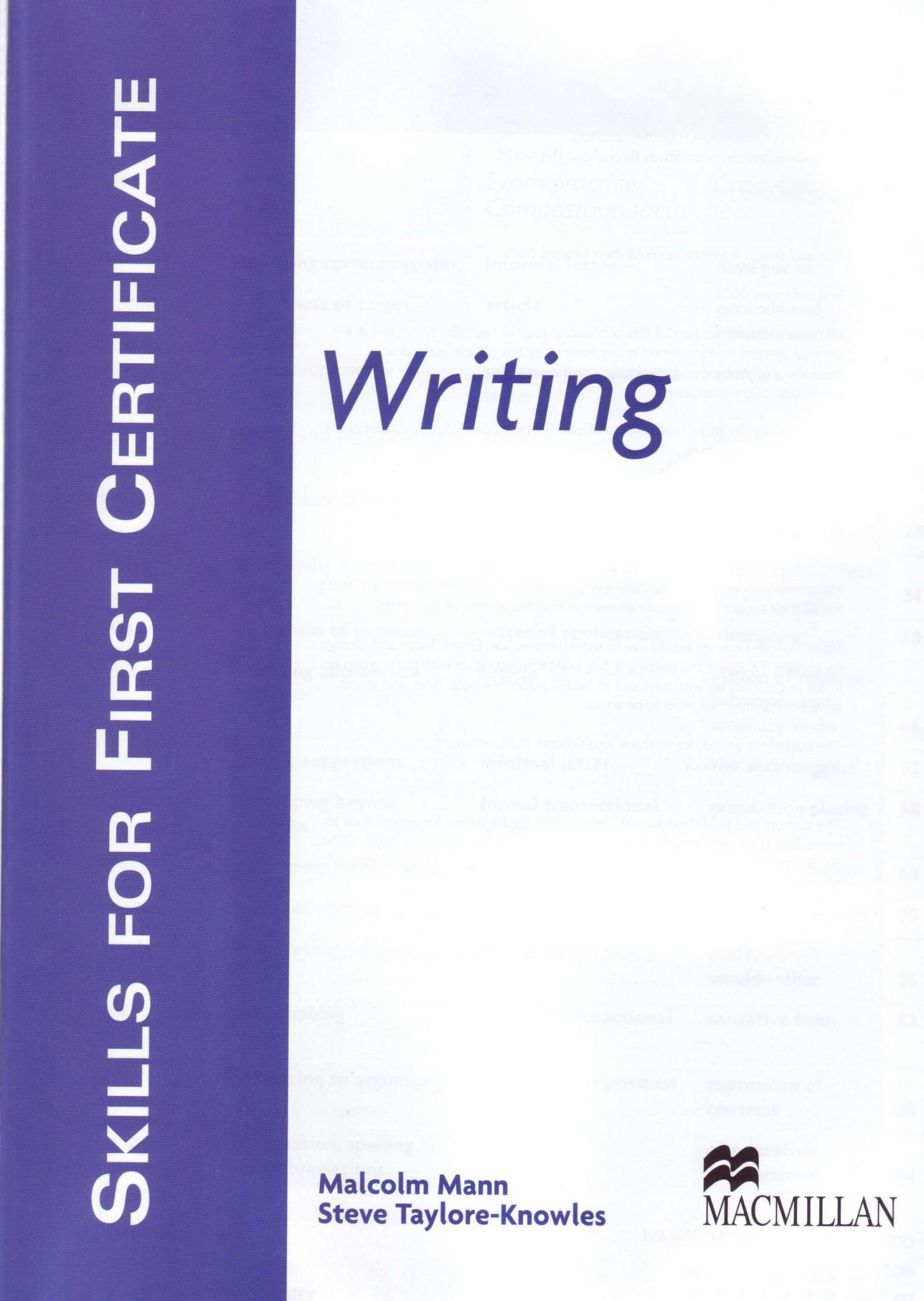 [Sách] Skills for First Certificate Writing Student’s Book – Sách giấy ...