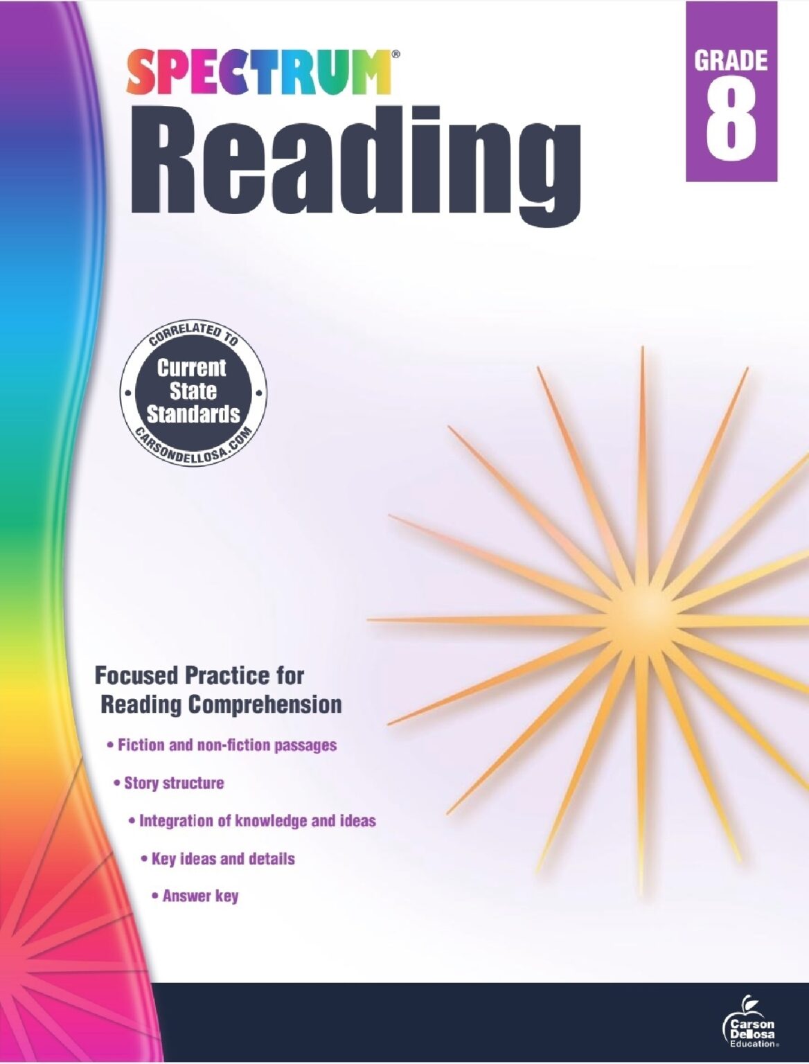 [Sách] Spectrum Grade 8 – READING (có kèm đáp án) – Sách giấy gáy xoắn ...
