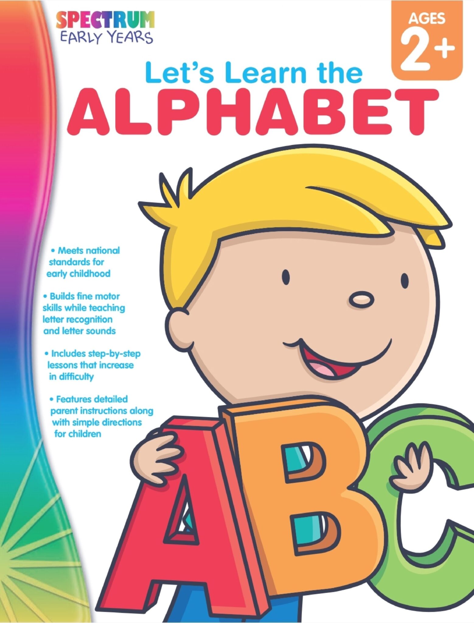 [Sách] Spectrum Grade Pre K – ALPHABET (có kèm đáp án) – Sách giấy gáy ...