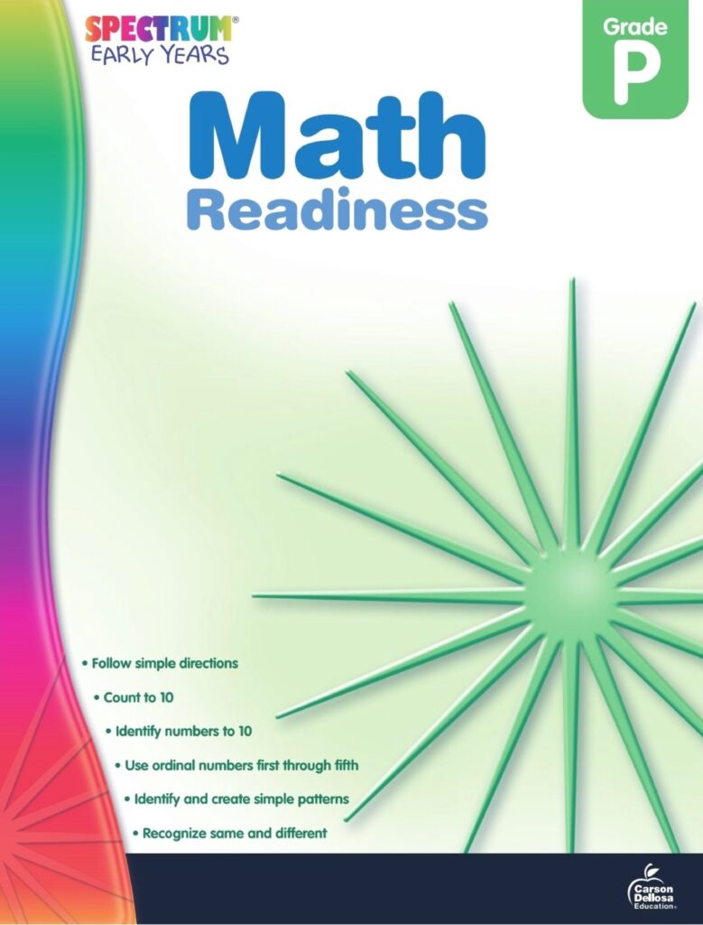 [Sách] Spectrum Grade Pre K – MATH READINESS (có kèm đáp án) – Sách ...