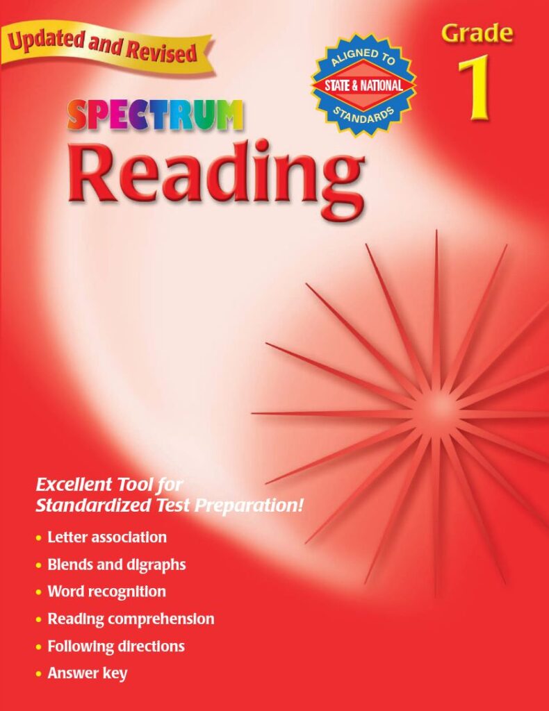 [Sách] Spectrum Reading Workbook Grade 1 (có kèm đáp án) – Sách giấy ...