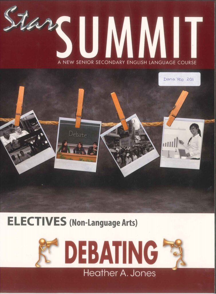 [Sách] Star Summit ELECTIVES (Non-Language Arts) DEBATING – Debate ...