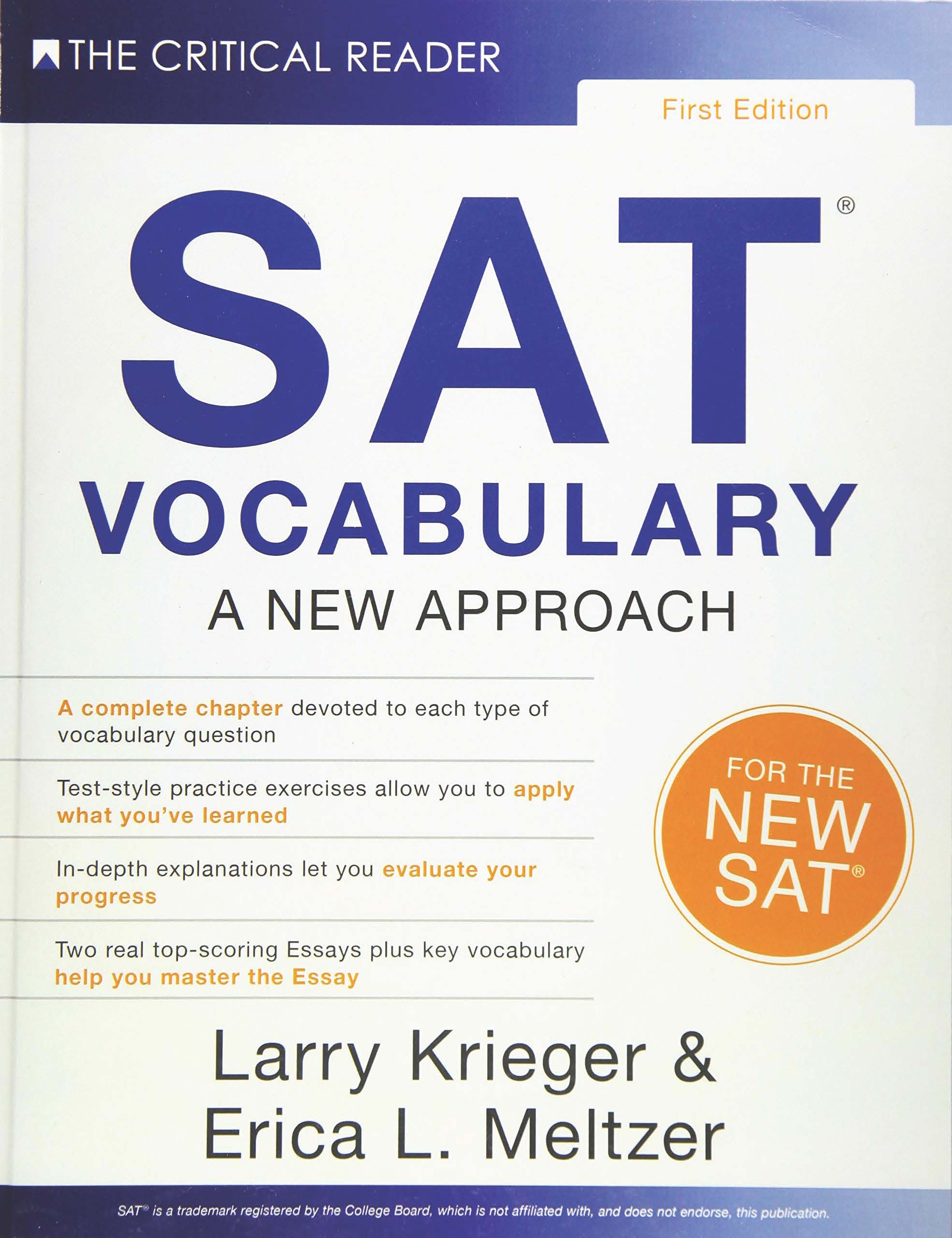[Sách] The Critical Reader SAT Vocabulary A New Approach – Sách giấy ...