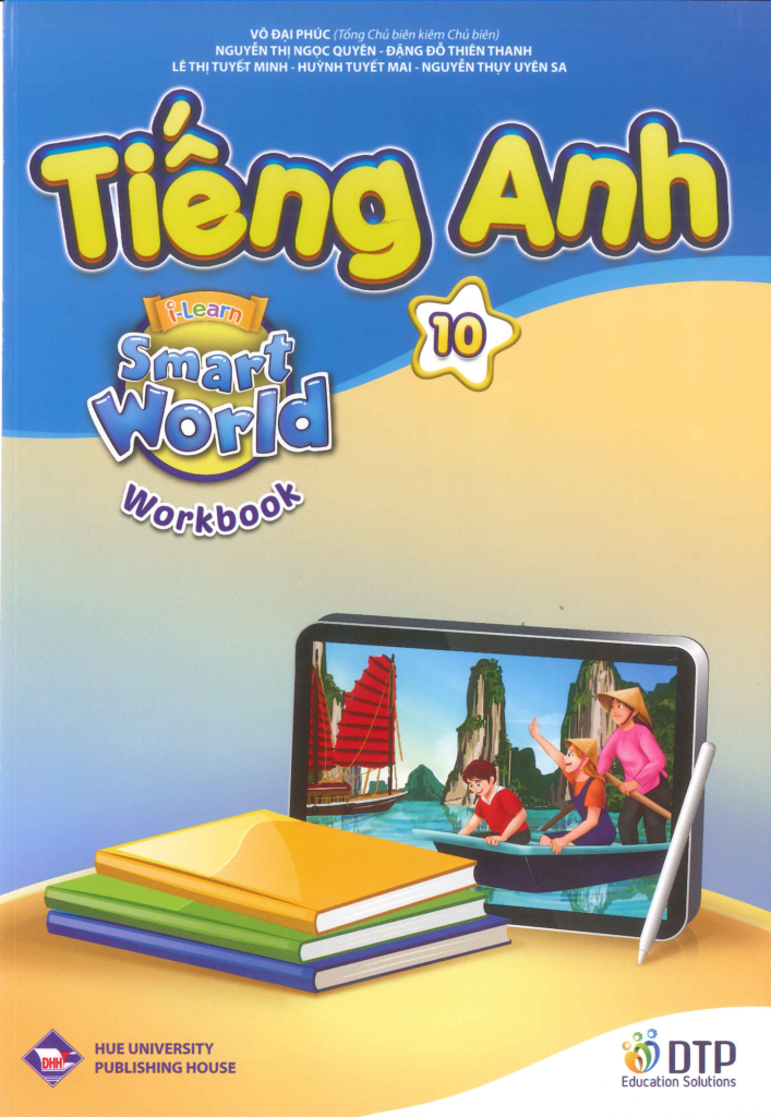 [Sách] Tiếng Anh 10 i-Learn Smart World : Workbook – Sách giấy gáy xoắn - Sách Tiếng Anh Sài Gòn
