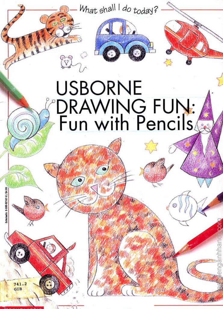 [Sách] Usborne Drawing Fun: Fun with Pencils – Sách giấy gáy xoắn ...