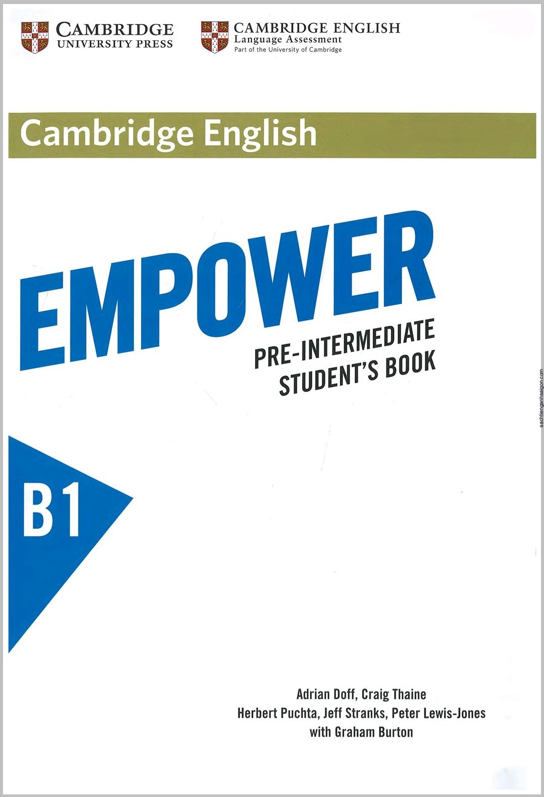 [Sách] Cambridge English – Empower B1 Pre-Intermediate Student’s Book (1st Edition 2015) – Sách ...