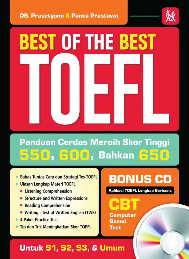 [Sách] Best of The Best TOEFL by Prasetyono D.S., Prastowo Panca. – Sách giấy gáy xoắn - Sách ...