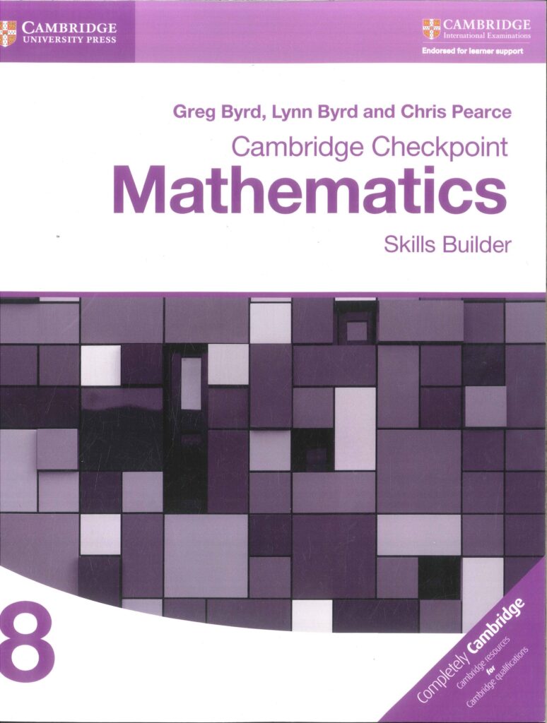 [Sách] Cambridge Checkpoint Mathematics 8 Skills Builder (with answers ...