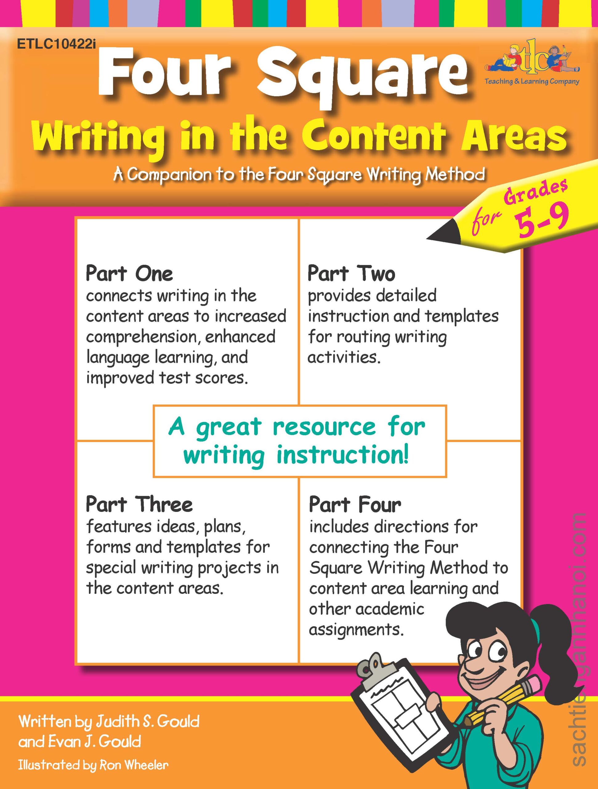 [Sách] Four Square Writing in the Content Areas for Grades 5-9 by Evan ...