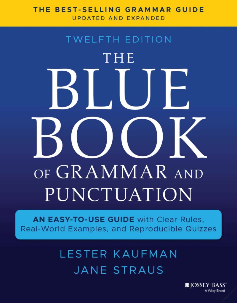 [Sách] The Blue Book of Grammar and Punctuation 12th Edition – Sách ...