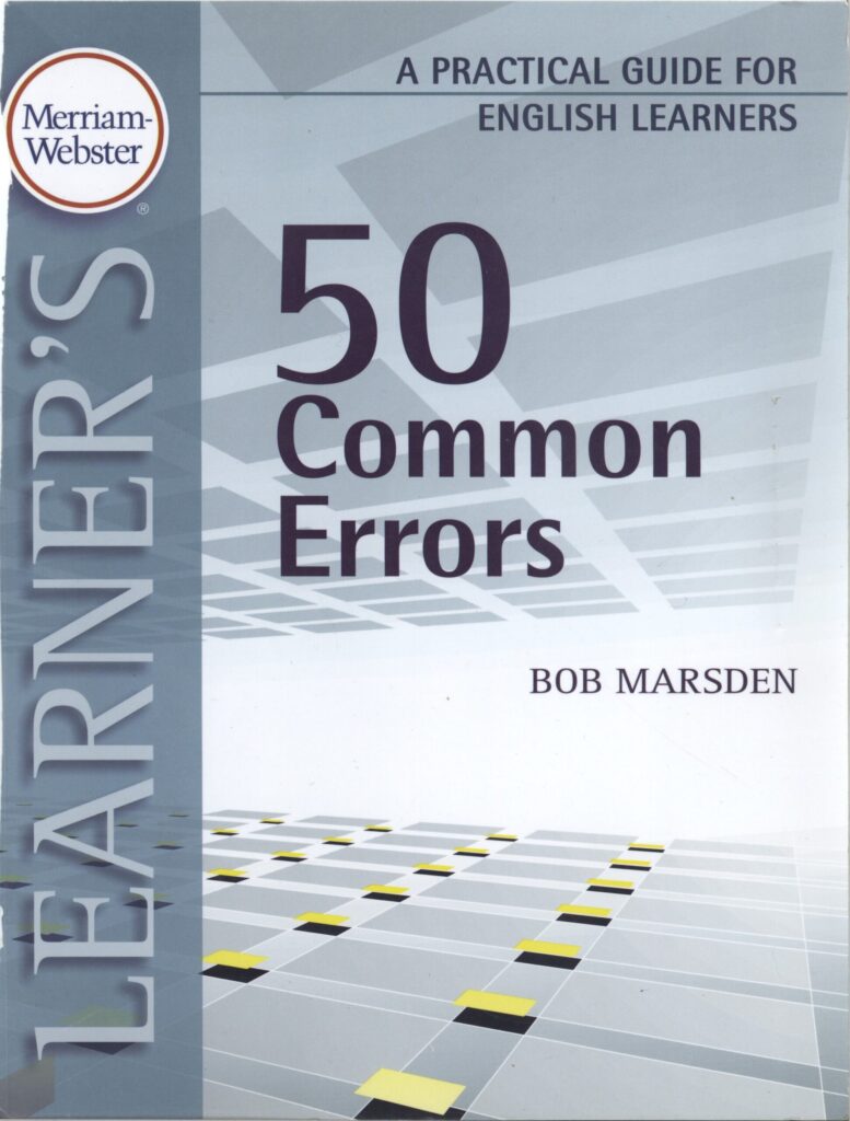 [Sách] 50 Common Errors A Practical Guide for English Learners (Practical Guides for English ...