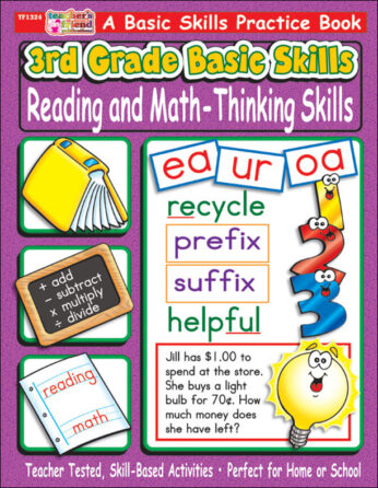 [Sách] A Basic Skills Practice Book: 3rd Grade Basic Skills Reading and Math – Thinking Skills ...