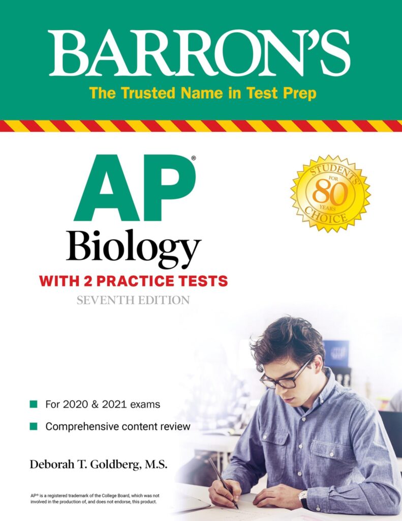 [Sách] Barron’s AP Biology with 2 Practice Tests (2020 & 2021) 7th ...