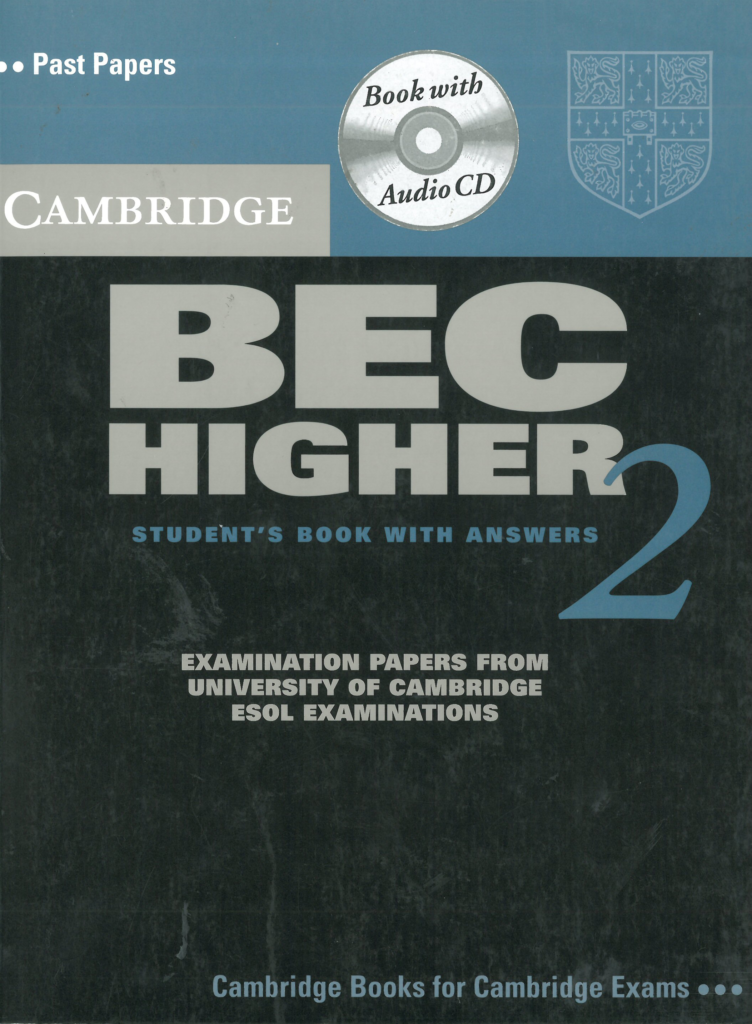 [Sách] Cambridge BEC Higher 2 Past Examination Papers (Student’s Book ...