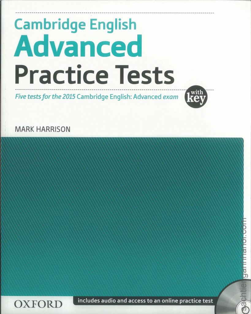 [Sách] Cambridge English Advanced Practice Tests with Key 2015 by Mark ...