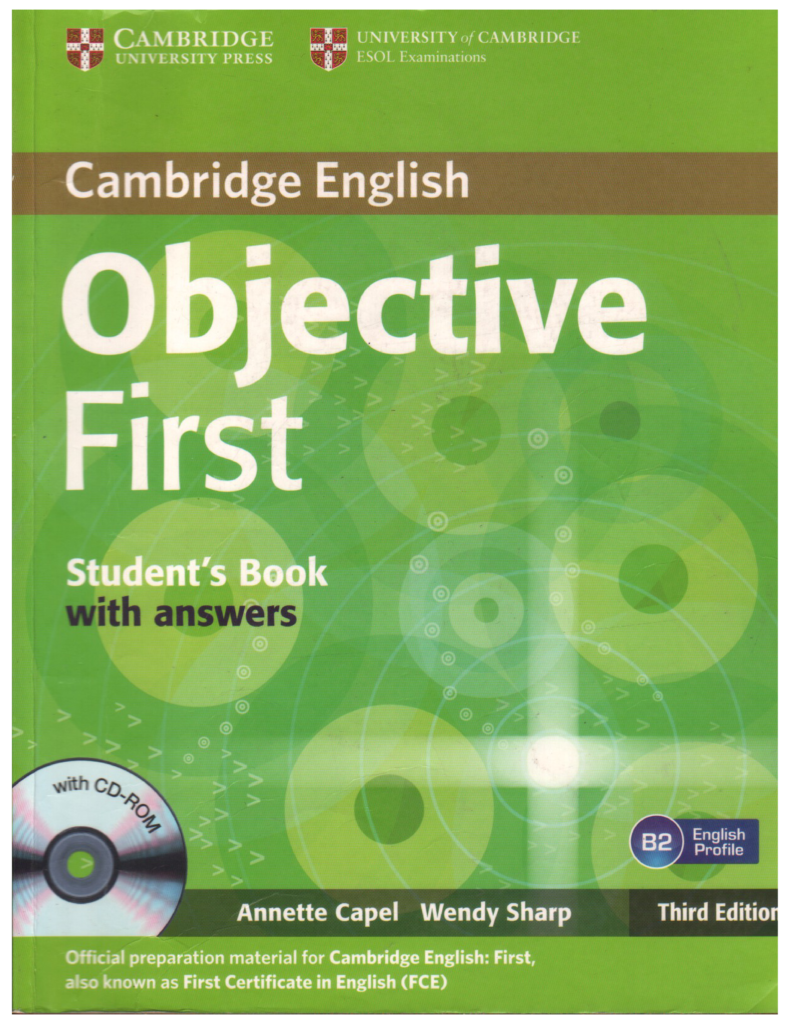 [Sách] Cambridge English Objective First (Third Edition) Student’s Book ...