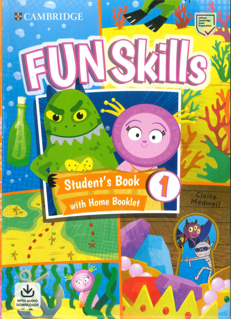 [Sách] Cambridge Fun Skills Level 1 Student’s Book with Home Booklet ...
