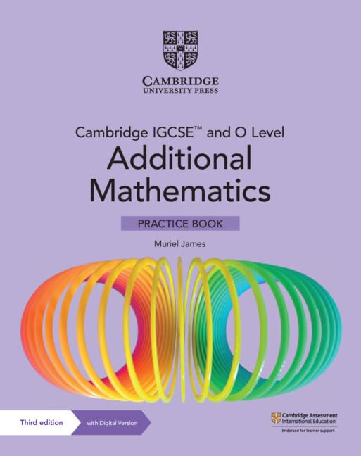[Sách] Cambridge IGCSE and O Level Additional Mathematics (3rd Edition ...