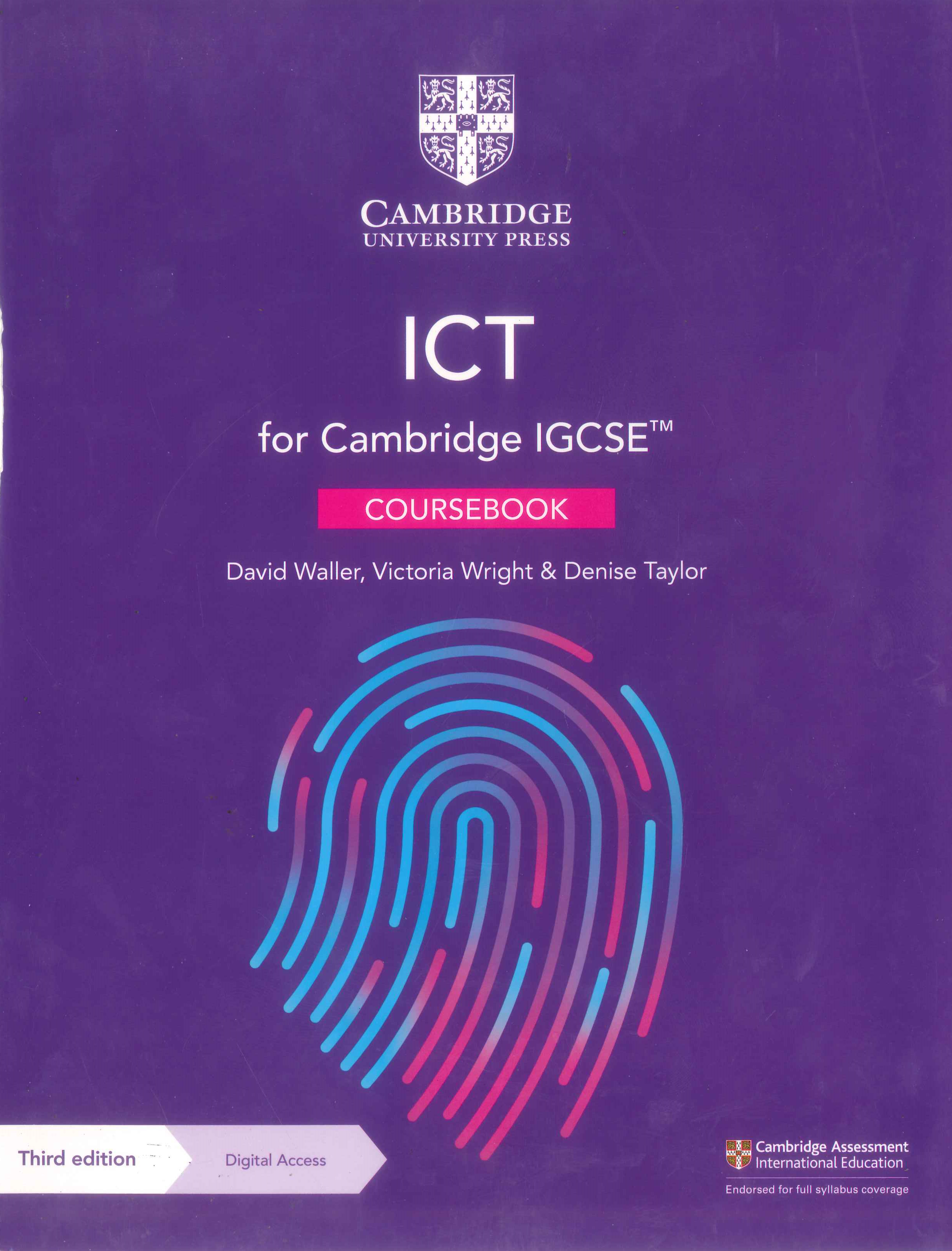 [Sách] Cambridge IGCSE ICT Coursebook (3rd Edition) 2021 by David ...