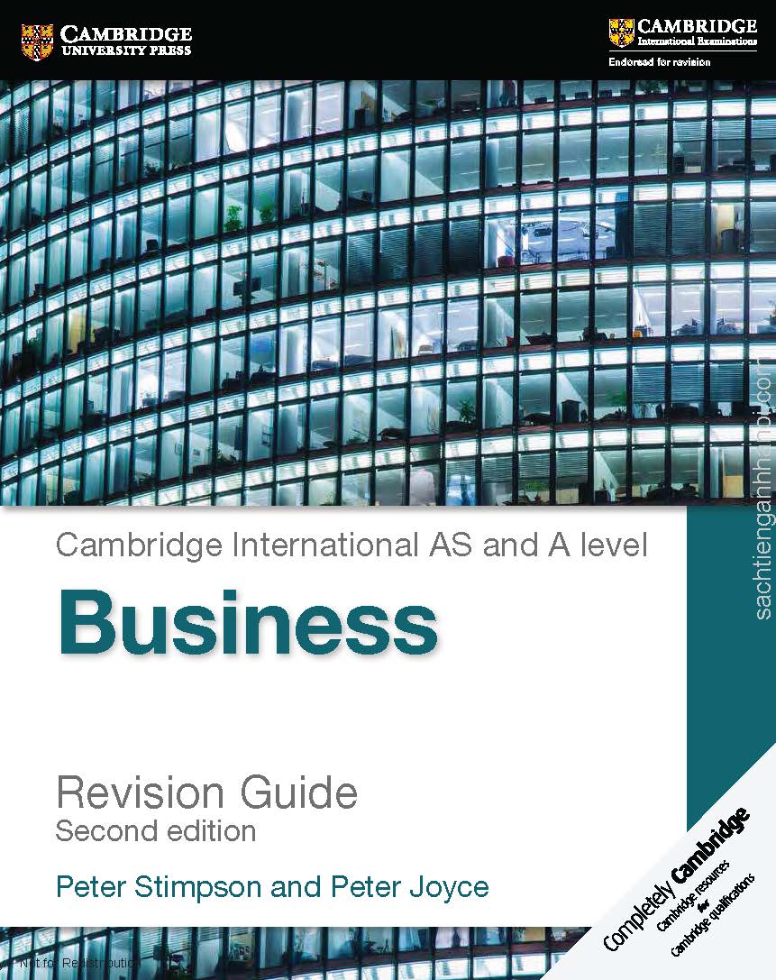 [Sách] Cambridge International AS and A Level Business Revision Guide ...