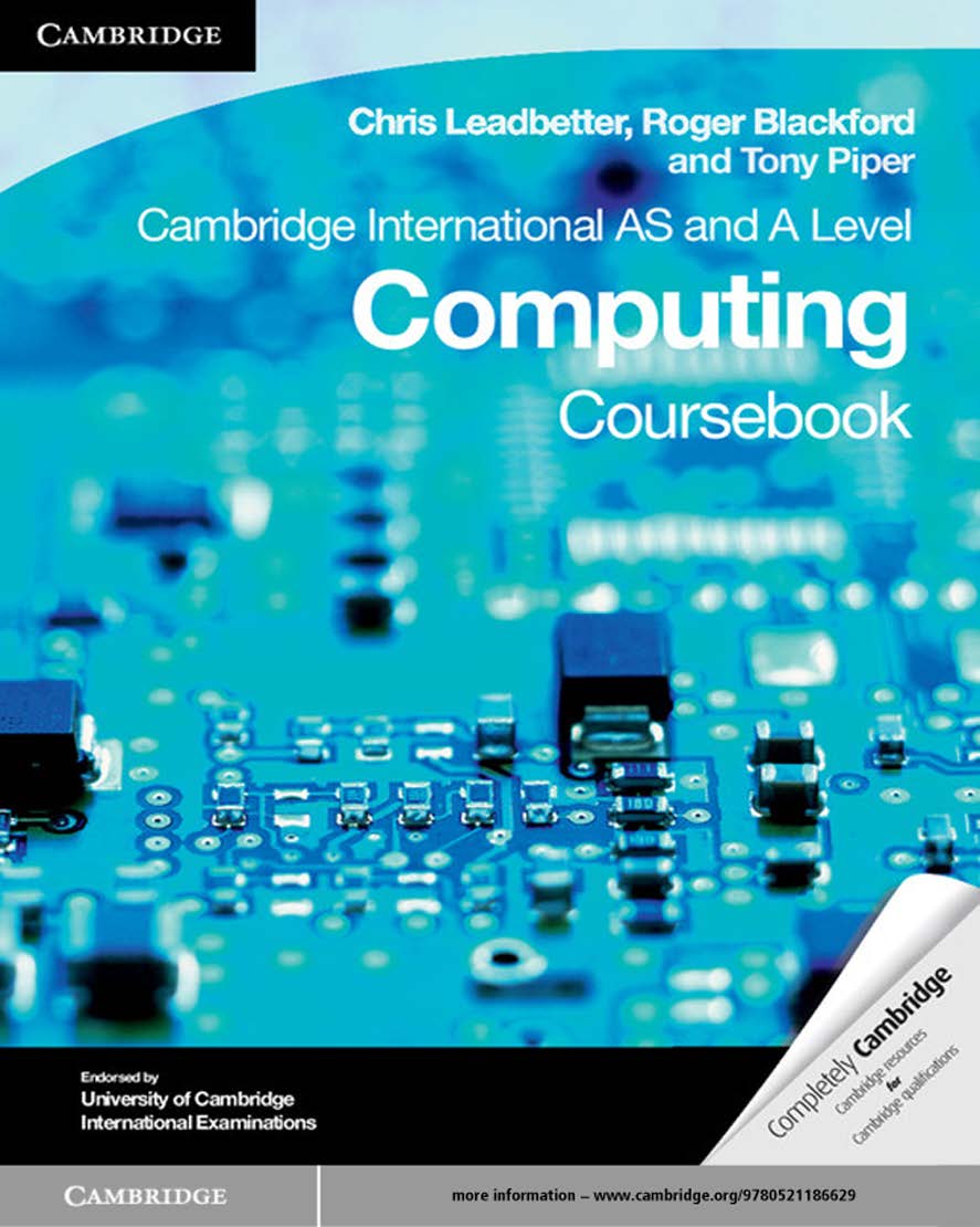 [Sách] Cambridge International AS and A Level Computing Coursebook by ...