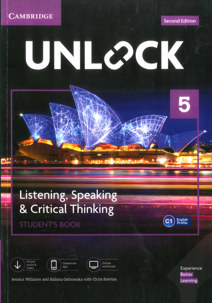 [Sách] Cambridge UNLOCK Level 5 SECOND EDITION Listening Speaking ...