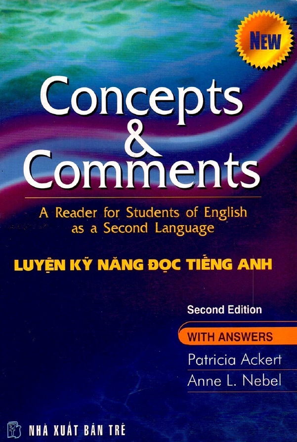 [Sách] Concepts and Comments (second edition) with answer key – Luyện kĩ năng đọc tiếng Anh ...