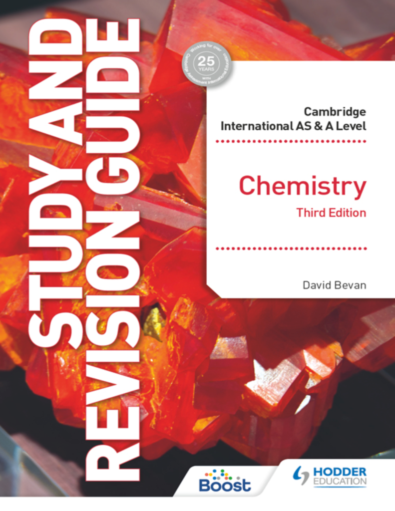 [Sách] Hodder Cambridge International AS and A Level Chemistry Study ...