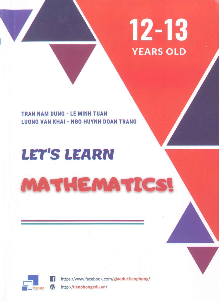 [Sách] Let’s Learn Mathematics! 12-13 Years old (có kèm đáp án) luyện ...
