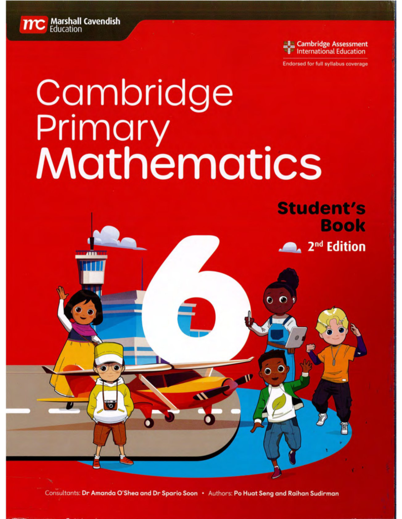 [Sách] Marshall Cavendish Cambridge Primary Mathematics Level 6 Student’s Book (2nd Edition ...
