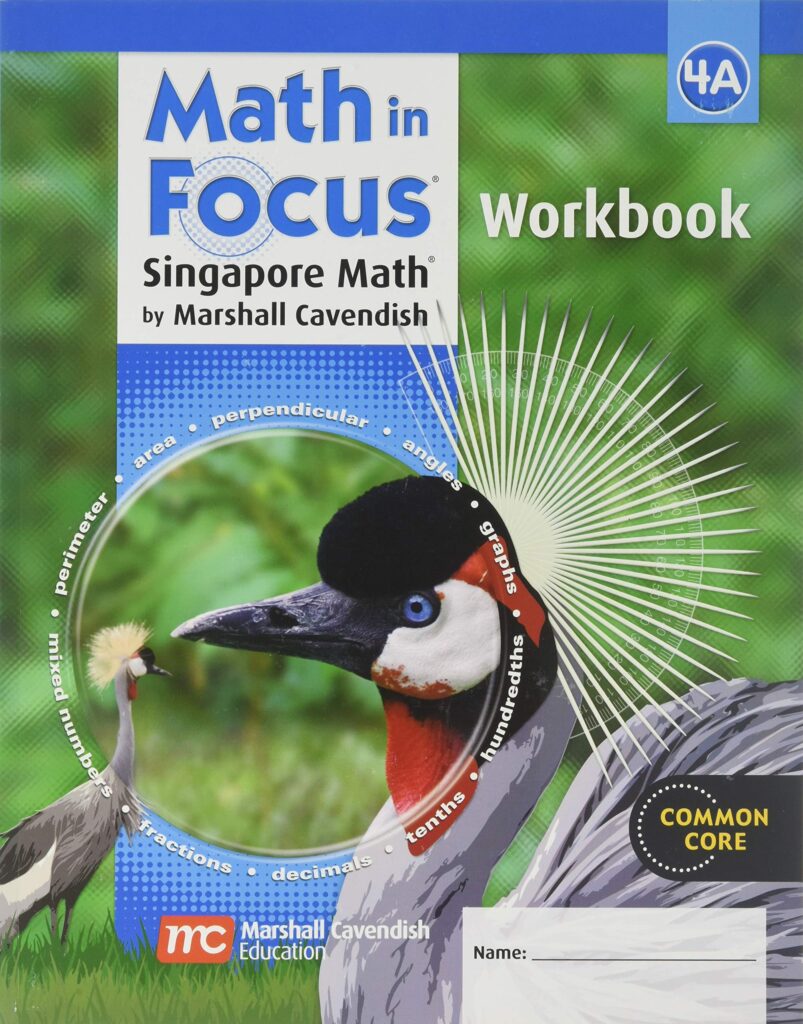 [Sách] Math in Focus Grade 4A Workbook Singapore Math by Marshall Cavendish (Common Core) – Sách ...