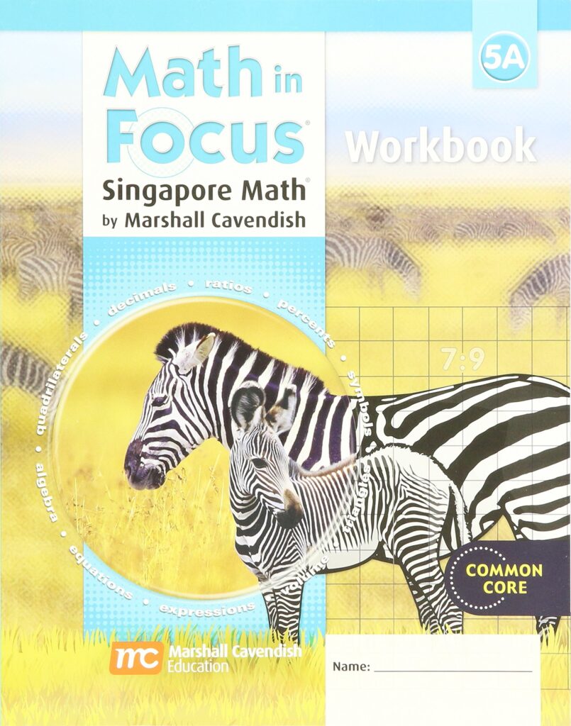 [Sách] Math in Focus Grade 5A Workbook Singapore Math by Marshall Cavendish (Common Core) – Sách ...